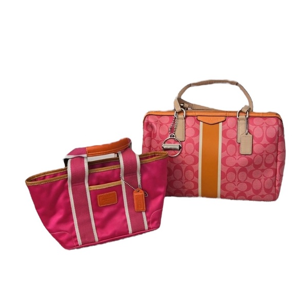 Coach | Bags | Coach Bag Bundle X 2 Hot Pink | Poshmark